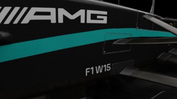 VRC Formula Alpha 2023 Mercedes W15 Concept Livery | OverTake.gg