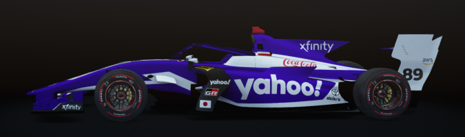 RSS Formula Supreme | yahoo! Toyota 89 | Fantasy Livery | OverTake.gg