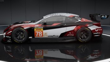 AKKODIS ASP with Lexus LMGT3 2024 Livery | OverTake.gg