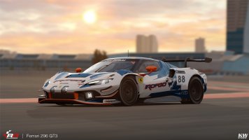 Pau and Ferrari 296 GT3 Liveries Set For 25th March RaceRoom Release ...