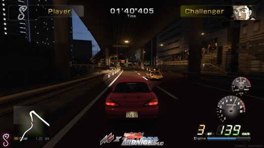 Wangan Midnight PS3 HUD | OverTake.gg