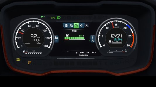 Scania dashboard by Dektop | OverTake.gg