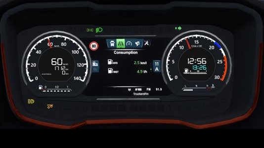 Scania dashboard by Dektop | OverTake.gg