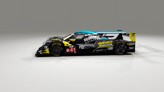Rebellion Autosport and Vanished Sim Racing "Stealth" CRL's LMP2 Skins ...