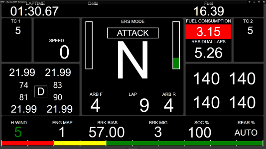 Ferrari 499P Dashboard - iRacing | OverTake.gg