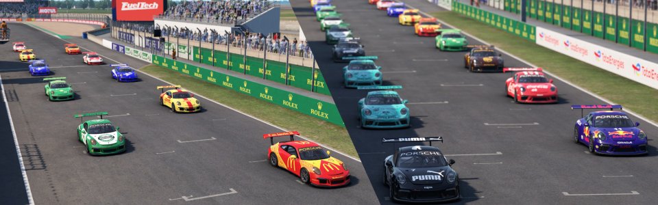 AMS2 - GT3 Porsche Cup - World Major Sponsors | OverTake.gg