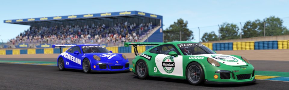 AMS2 - GT3 Porsche Cup - World Major Sponsors | OverTake.gg
