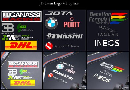 JD Team Logo Pack V.1 | OverTake.gg
