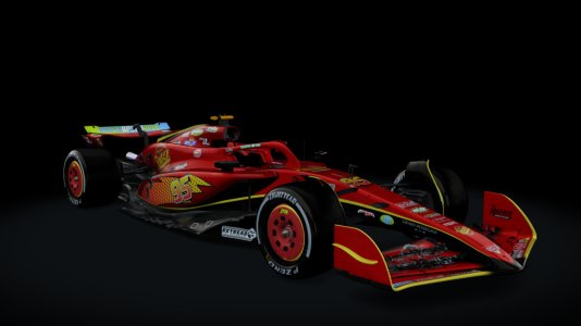 Formula Alpha 2024 F1 McQueen Rusteze and Dinoco | OverTake.gg ...