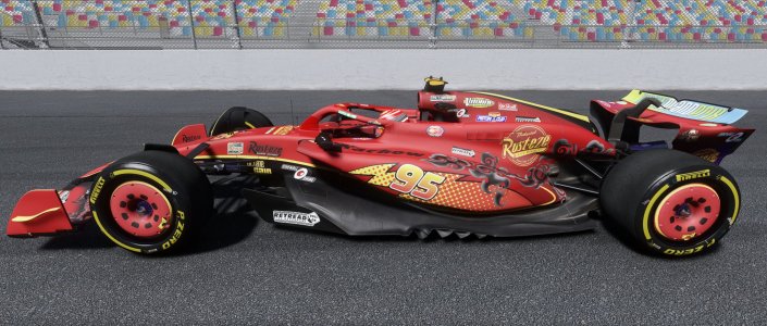 Formula Alpha 2024 F1 McQueen Rusteze and Dinoco | OverTake.gg ...