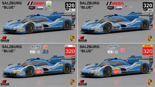 Porsche Salzburg "Blue" - RSS Protech P96 V2 - Updates | OverTake.gg ...