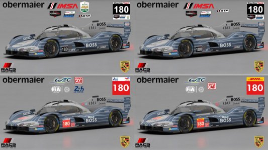 Obermaier Racing (Boss - Navy / White) - RSS Protech P96 V2 | OverTake.gg