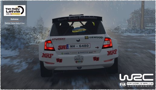 Škoda Fabia SRT Proto #1 - Martins Sesks | Renars Francis | + Racesuit ...
