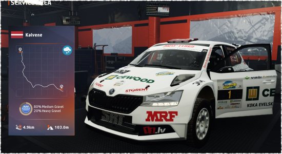 Škoda Fabia SRT Proto #1 - Martins Sesks | Renars Francis | + Racesuit ...
