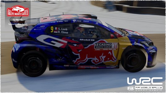 Toyota Yaris Rally2 in Ford Puma R1 2025 livery | Sebastien Loeb ...