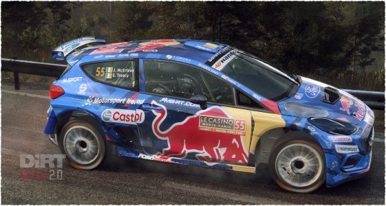 Ford Puma Rally1 HY 2025 livery - #55 Josh McErlean | Eoin Treacy ...