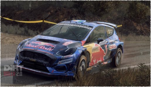 Ford Puma Rally1 HY 2025 livery - #55 Josh McErlean | Eoin Treacy ...