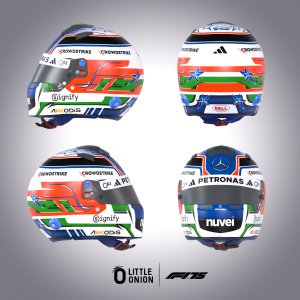 Kimi Antonelli 2025 Helmet | OverTake.gg