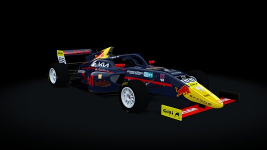 F4 custom Red Bull Academy skin | OverTake.gg