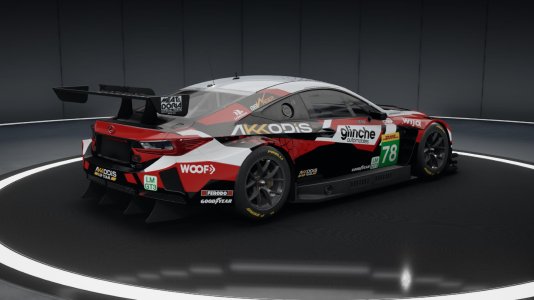 AKKODIS ASP with Lexus LMGT3 2025 Livery | OverTake.gg