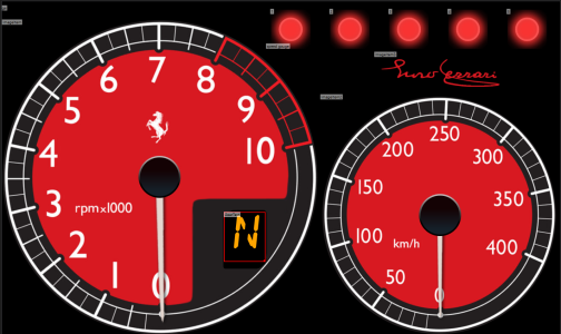 AC Ferrari SIMHUB DASHBOARD by Boss3223 | OverTake.gg