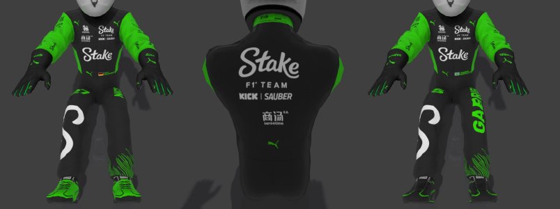 Kick Sauber F1 Team 2025 Drivers Suits & Gloves | OverTake.gg