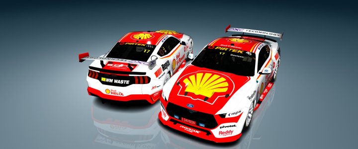 AK Racing Supercars - #17 & 38 Shell Racing Team skins addon | OverTake.gg