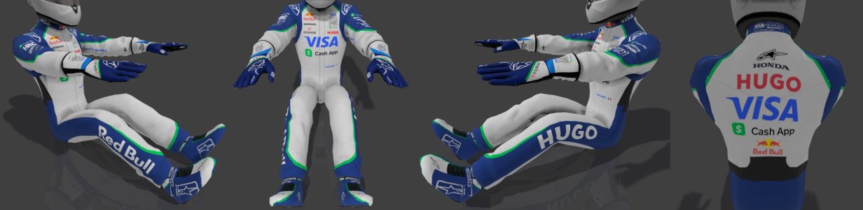 Racing Bulls VCARB F1 Team 2025 Drivers Suits & Gloves | OverTake.gg