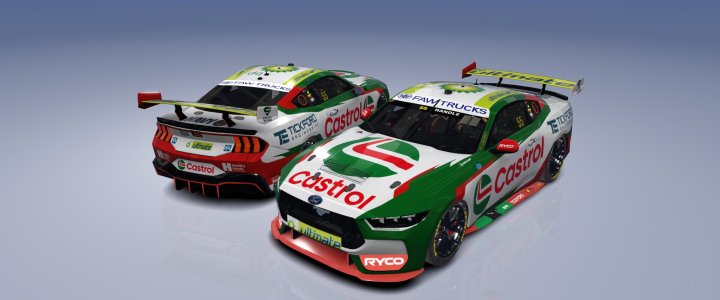 AK Racing Supercars - #55 Monster Castrol Racing skin addon | OverTake.gg