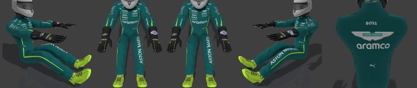 Aramco Aston Martin F1 Team 2025 Drivers Suits & Gloves | OverTake.gg