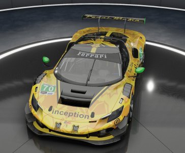 2025 Inception Racing Ferrari 296 GT3 for ACC | OverTake.gg
