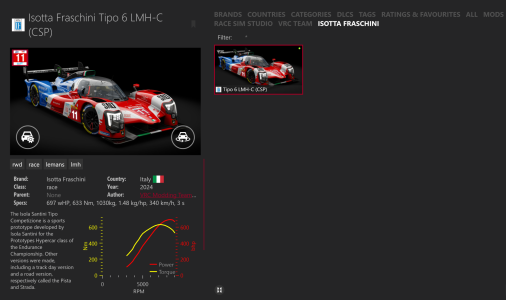 VRC Prototype H - Cadenza V + Isola Santini: UI Real Name | OverTake.gg