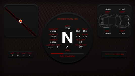 Ibanezcollector Edition Simhub Dash | OverTake.gg