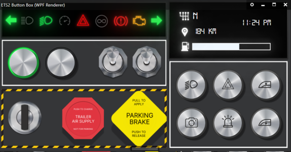 ETS2 Button Box Landscape by Amiel | OverTake.gg