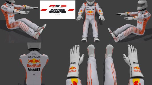 Oracle Red Bull Racing F1 Team 2025 Drivers Suits & Gloves - Updates ...
