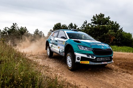 Skoda Fabia Rally2 #25 Gábor Német | Gergely Németh + racesuit ...