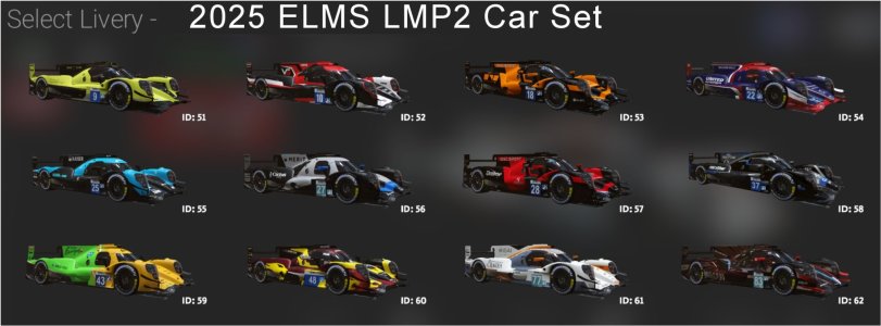 My 2025 ELMS LMP2 Car Set - Updates | OverTake.gg