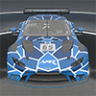 AMR V8 Vantage GT3 Patchwork Blue | OverTake.gg