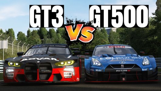 BMW M4 GT3 (2022) vs Nissan GT-R Nismo GT500 (2021) | OverTake.gg