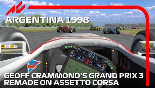 Geoff Crammond's Grand Prix 3 remade on #assettocorsa | OverTake.gg