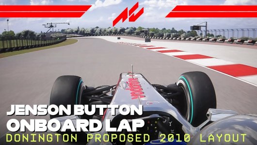 The Donington Park track layout that never saw the light | 2010 British ...