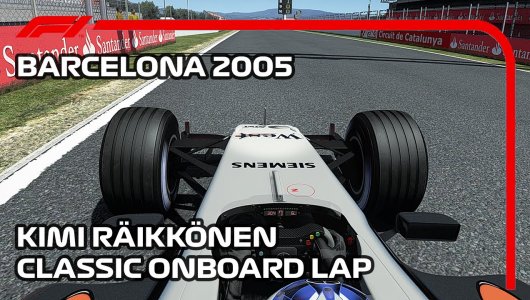 F1 2005 Barcelona | Kimi Räikkönen Onboard | #assettocorsa